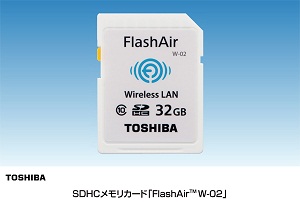Toshiba東芝發布32GB FlashAir II無線SD卡 蘋果新聞-蘋果網